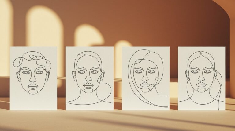 How to Master Contour Line Drawing Techniques - TheMasterCraft