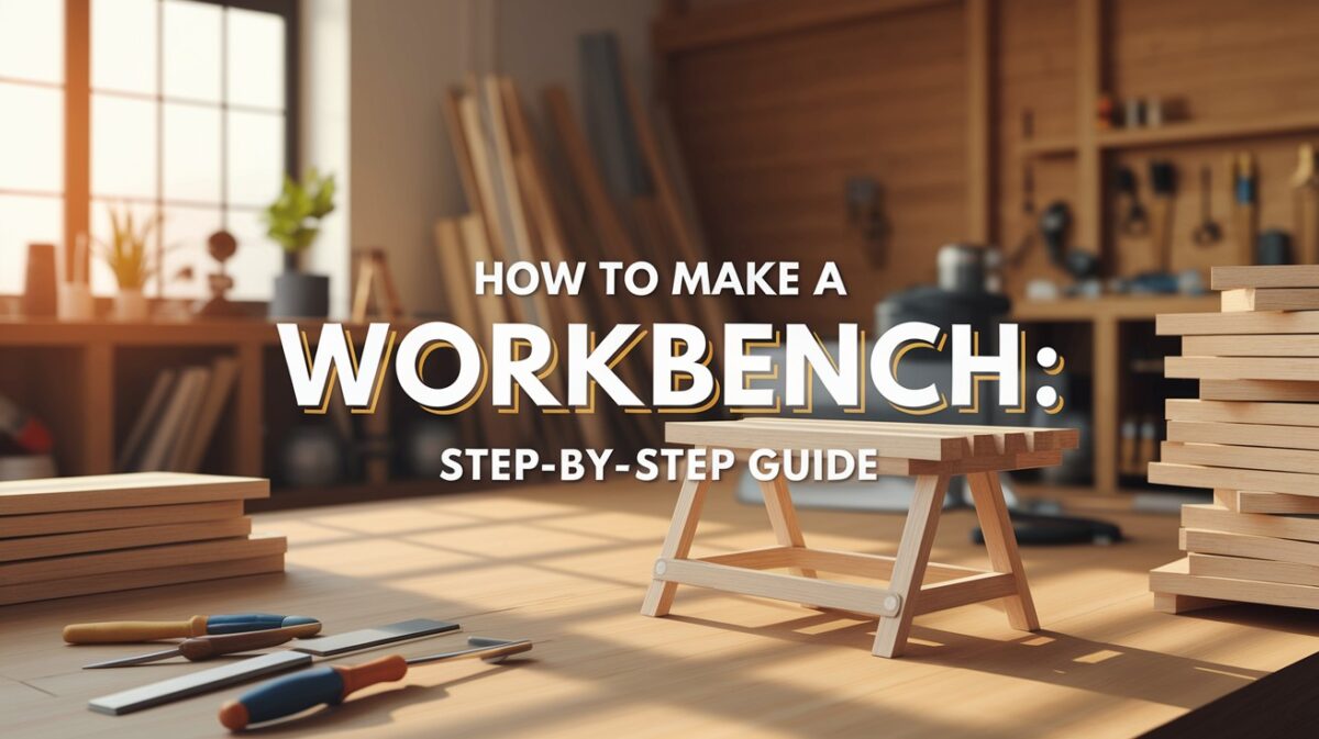 How to Make a Workbench: Step-by-Step Guide - TheMasterCraft