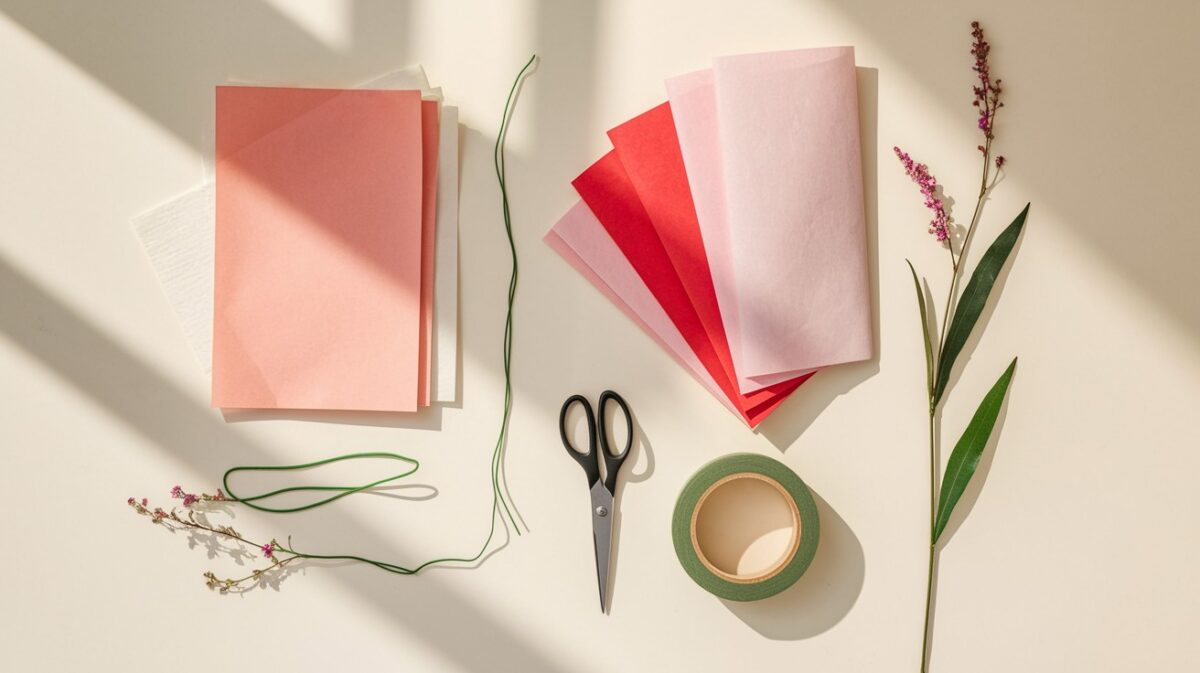 How to Make a Rose Out of Tissue Paper in 5 Easy Steps - TheMasterCraft