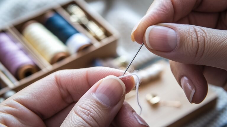 Quick & Easy Threading a Needle Hack for Beginners - TheMasterCraft