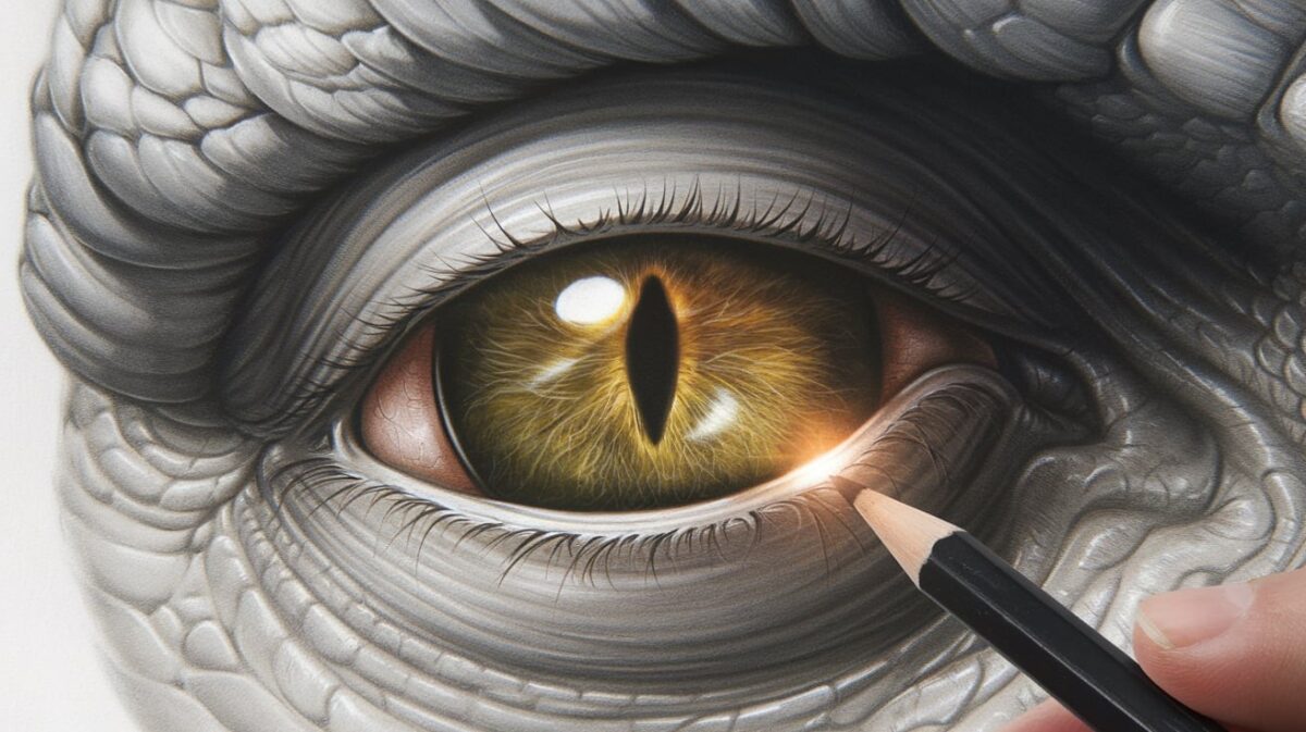 How to Draw a Dragon Eye with These Easy Tips - TheMasterCraft