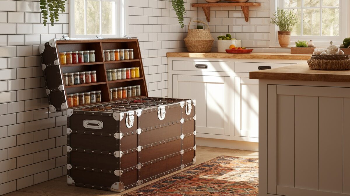 11 Creative Old Trunk Makeover Ideas You'll Love - TheMasterCraft