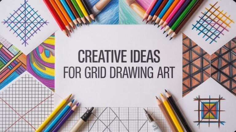 11 Creative Ideas for Grid Drawing Art - TheMasterCraft