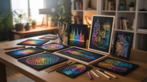 Cool Scratch Art Ideas You Can Try at Home Today - TheMasterCraft