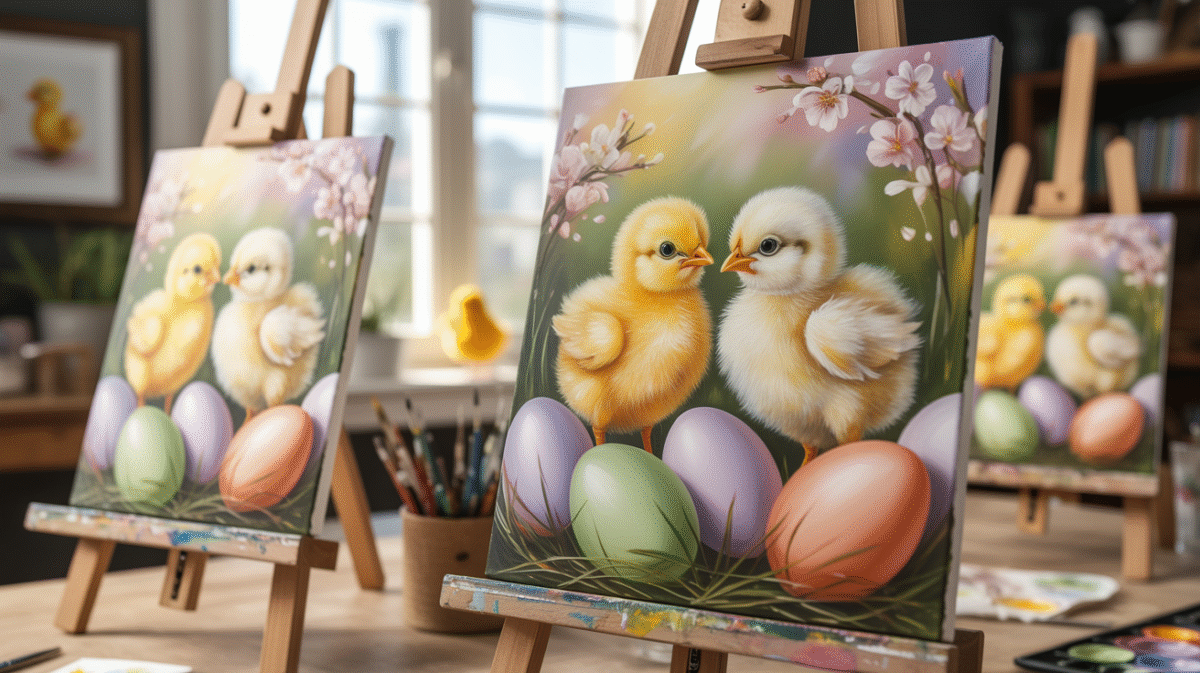 Easter Painting Ideas on Canvas: Simple & Impressive - TheMasterCraft
