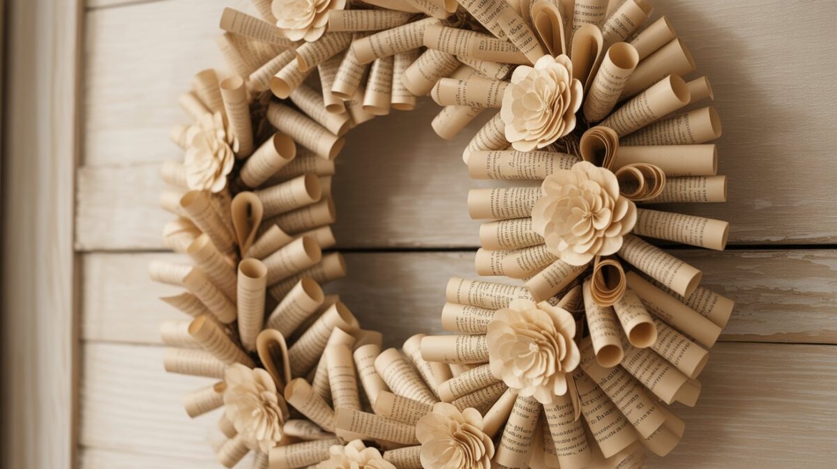 Book Page Crafts: Simple Step-by-Step DIY Ideas - TheMasterCraft