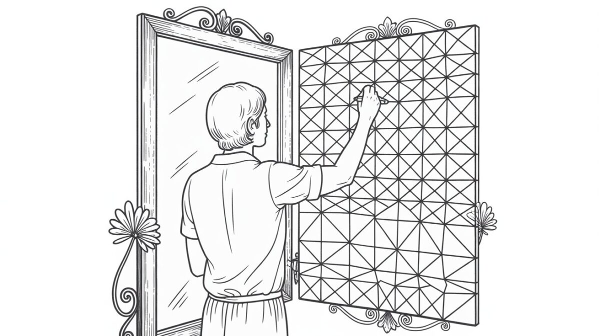 15 Creative Mirror Drawing Ideas to Try Today - TheMasterCraft