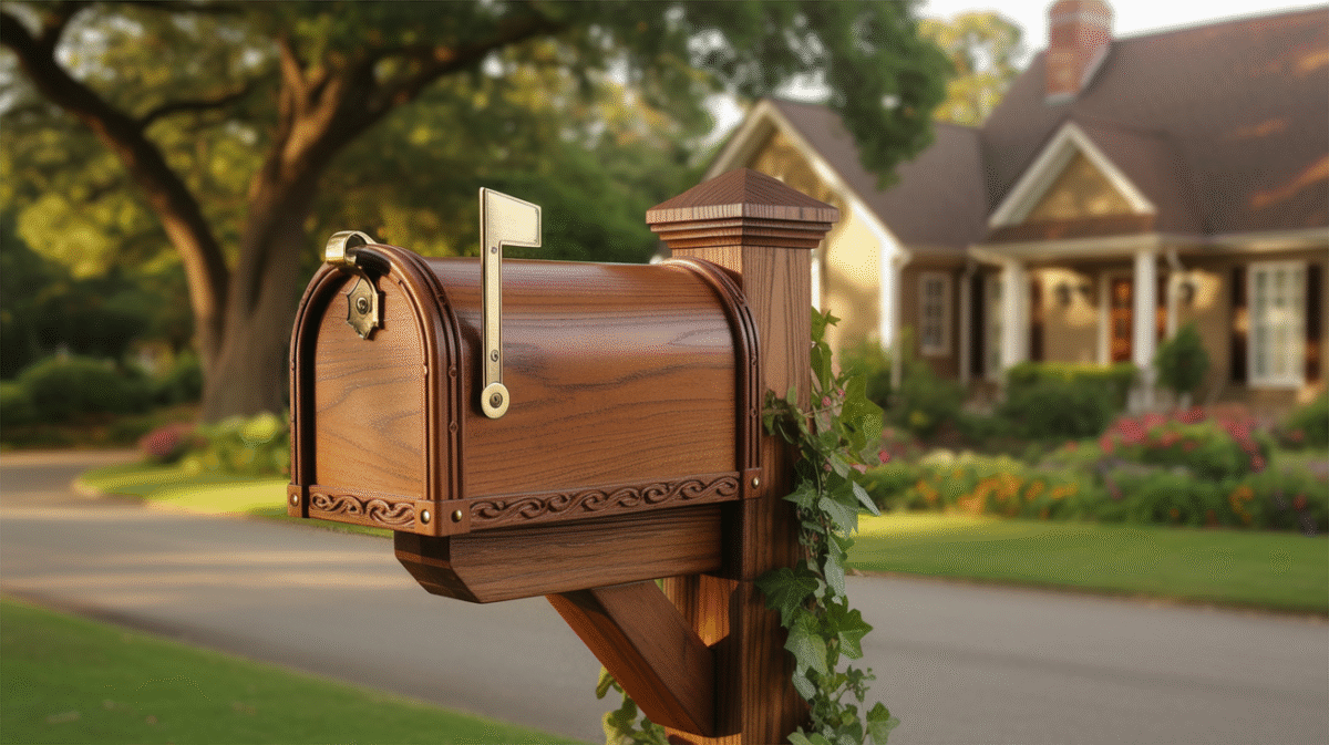 DIY Wood Mailbox Ideas That Add Charm to Any Home - TheMasterCraft