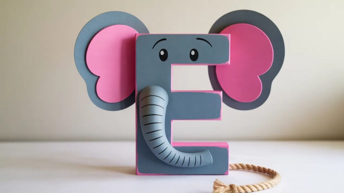 7 E is for Elephant Craft: Fun Letter Activities for Kids - TheMasterCraft