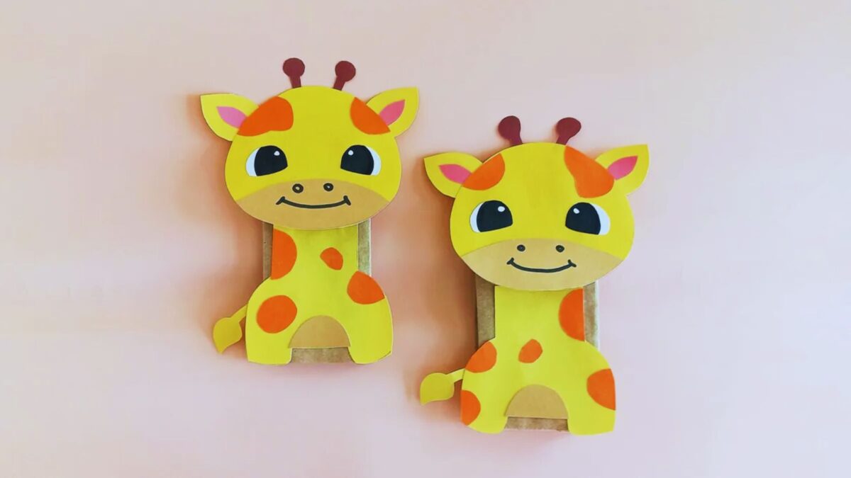 Fun and Simple Giraffe Craft for Preschool Kids - TheMasterCraft