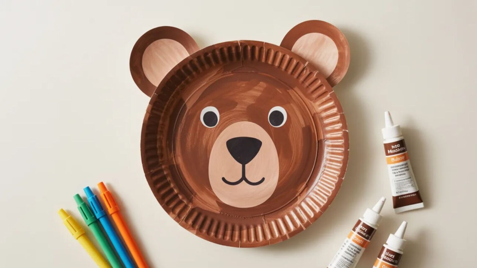 15 Fun Brown Bear Crafts for Kids: Easy & Creative Ideas - TheMasterCraft