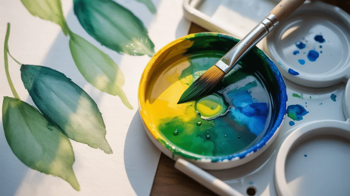 How to Make Green: 9 Simple Mixes Artists Should Know - TheMasterCraft