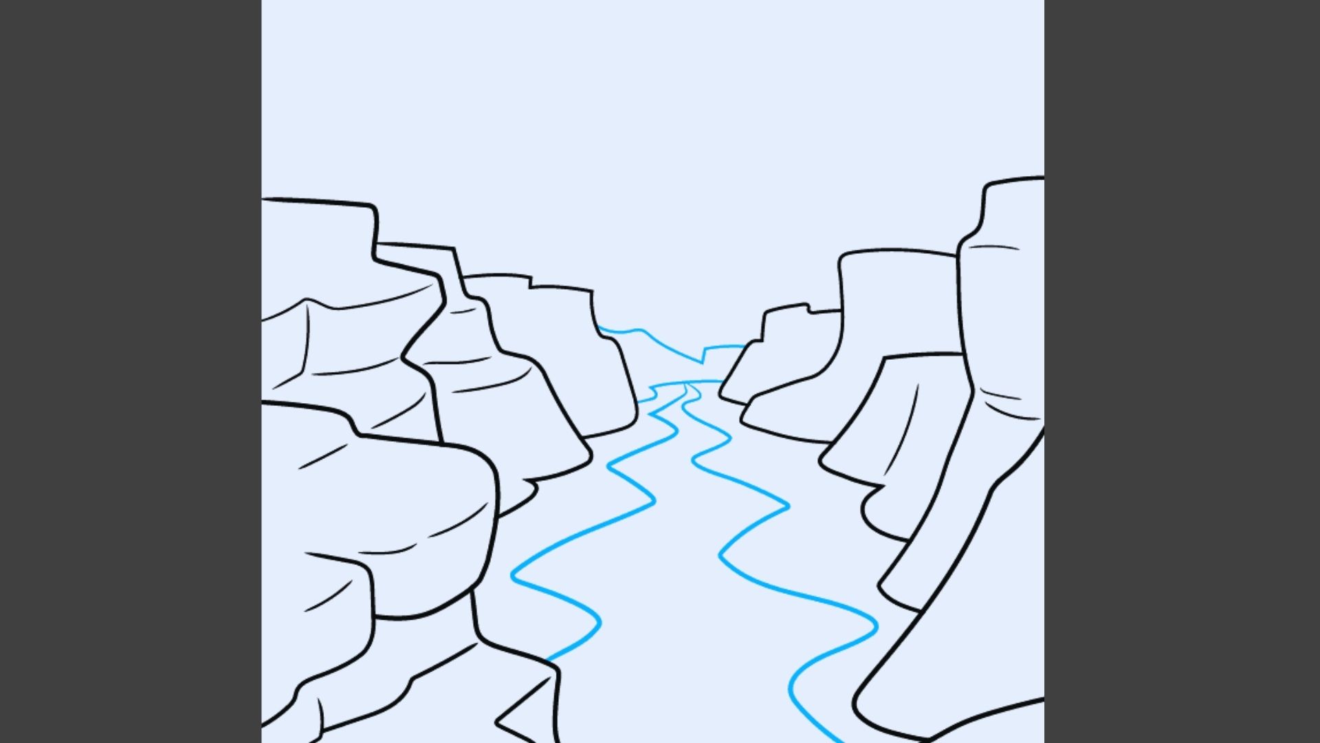 How to Draw a Canyon: Step-by-Step Guide - TheMasterCraft