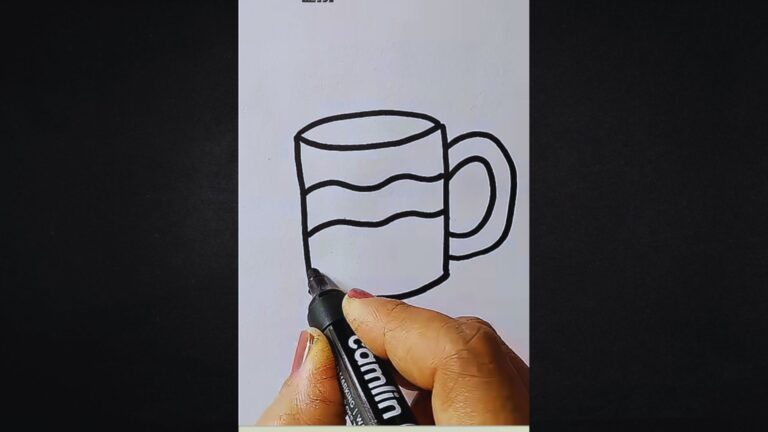 How to Draw a Mug: Easy Step-by-Step Guide for Beginners - TheMasterCraft