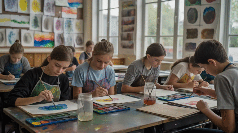 7 Must-Try Middle School Art Projects This Year - TheMasterCraft