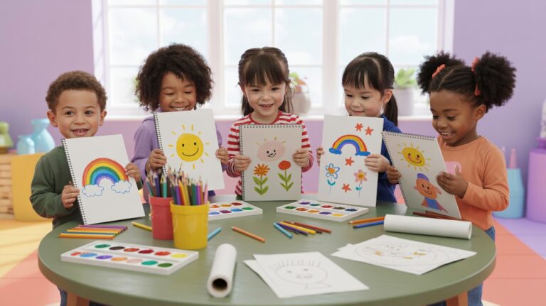 17 Easy Drawing Ideas for Kids to Try Today - TheMasterCraft