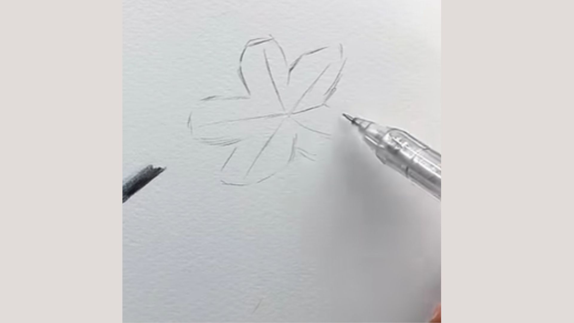 Realistic Flower Drawing Step-by-Step for Beginners - TheMasterCraft